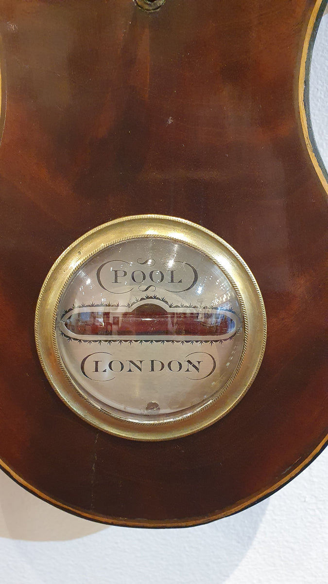 A London Giant 12-Inch Early Wheel Barometer – gutlinclocks